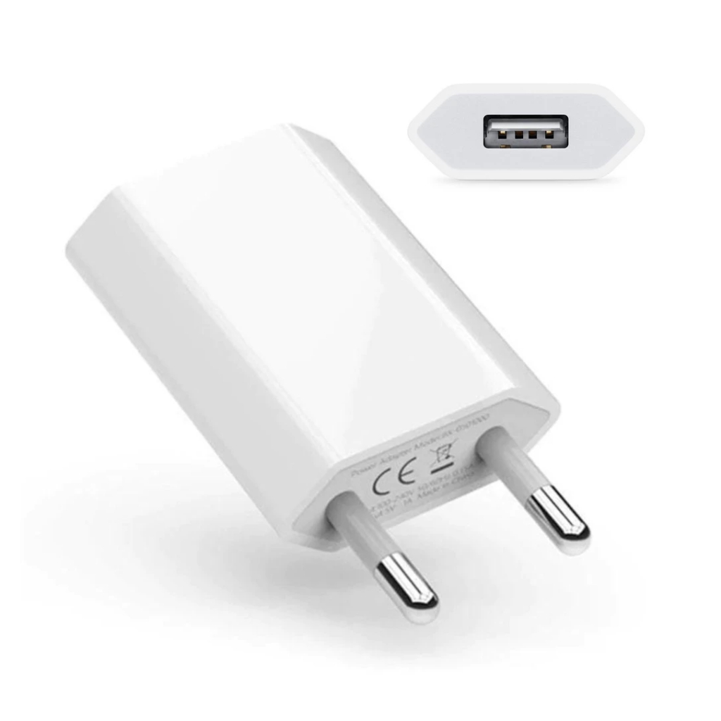 Carregador Fonte Usb 5v 1a Tomada Plug Adaptador Bivolt | Shopee Brasil