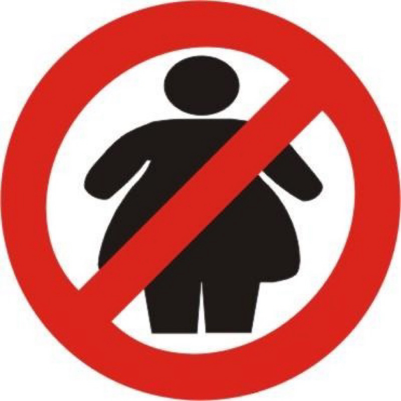 Adesivo proibido gorda / adesivo engraçado moto e carro bicicleta bike ...