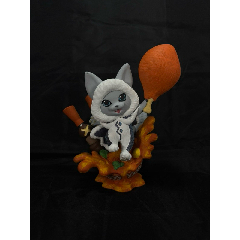 Boneco colecionável figure do Palico Monster Hunter em impressão 3D ...