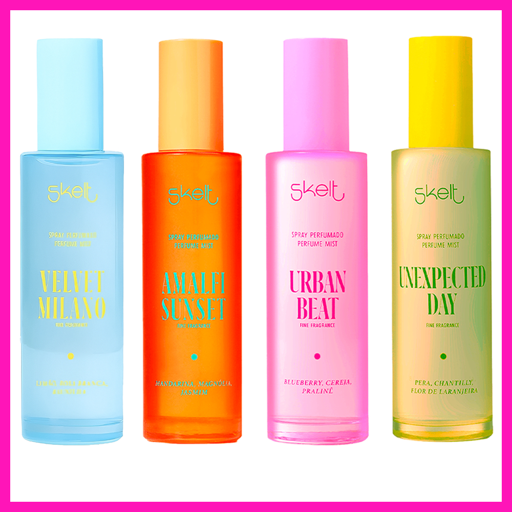 Skelt Perfume Desodorante Mist 100ml (Amalfi Sunset, Urban Beat ...