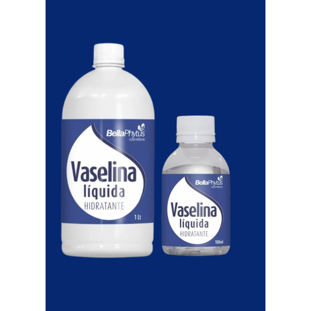 VASELINA LÍQUIDA PURA 1LITRO + 100mL | Shopee Brasil