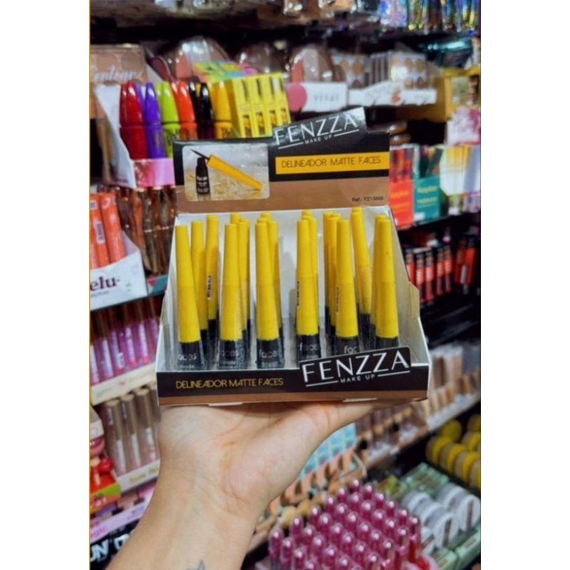 Delineador Líquido Faces Fezza | Shopee Brasil
