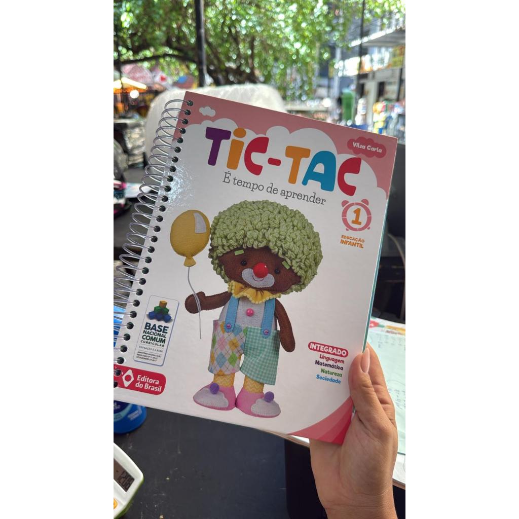 Tic Tac educação infantil volume 1 integrado. | Shopee Brasil