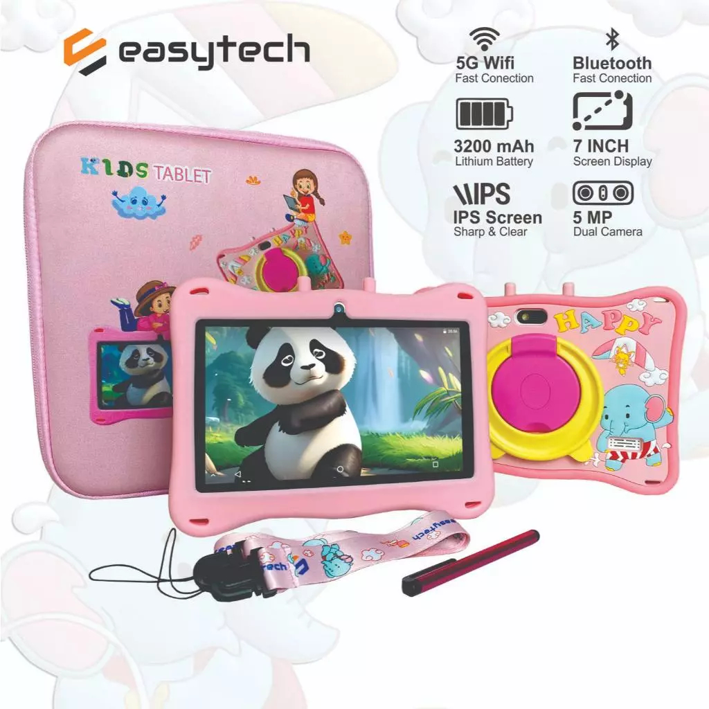 Tablet Infantil com Capa Elefante Protetora e Mochila para ...