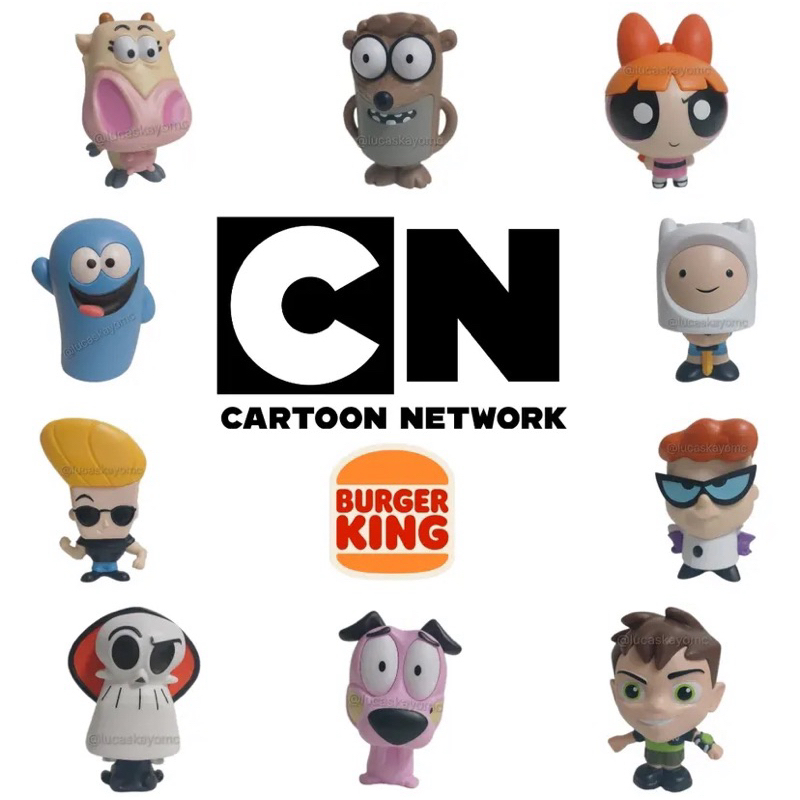 Coleção Cartoon Network Burger King | Shopee Brasil