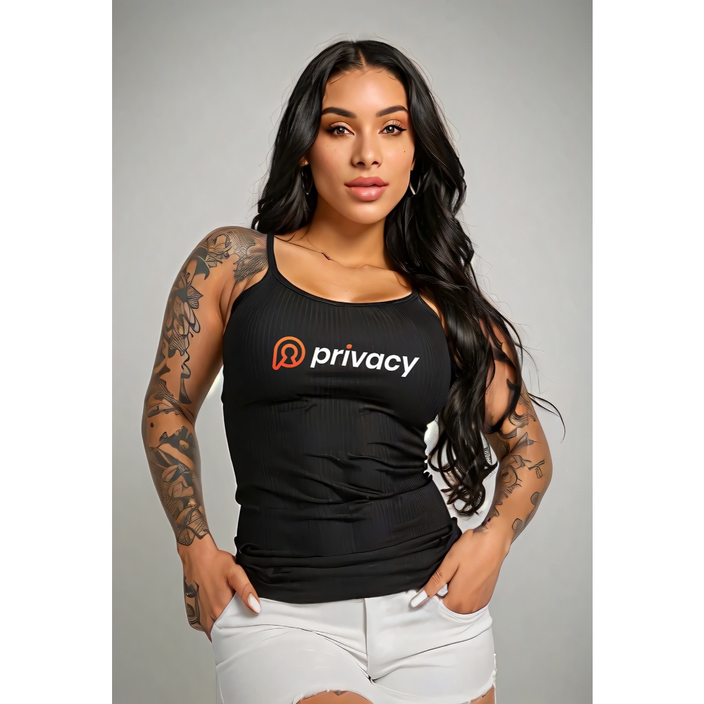 Camiseta ou baby-look ou regatinha Privacy Personalizada sua conta ...