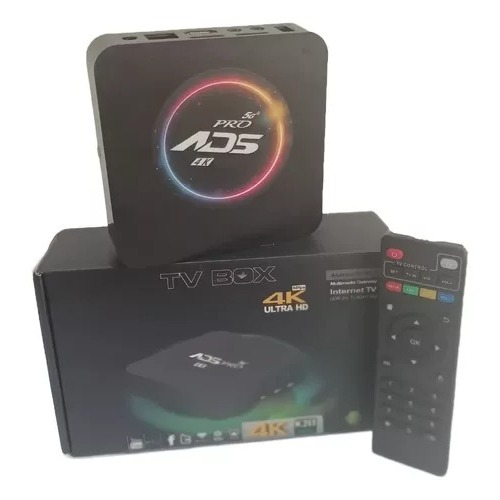 TV BOX ADS original – Conversor Digital Homologado 4K Ultra HD Android ...