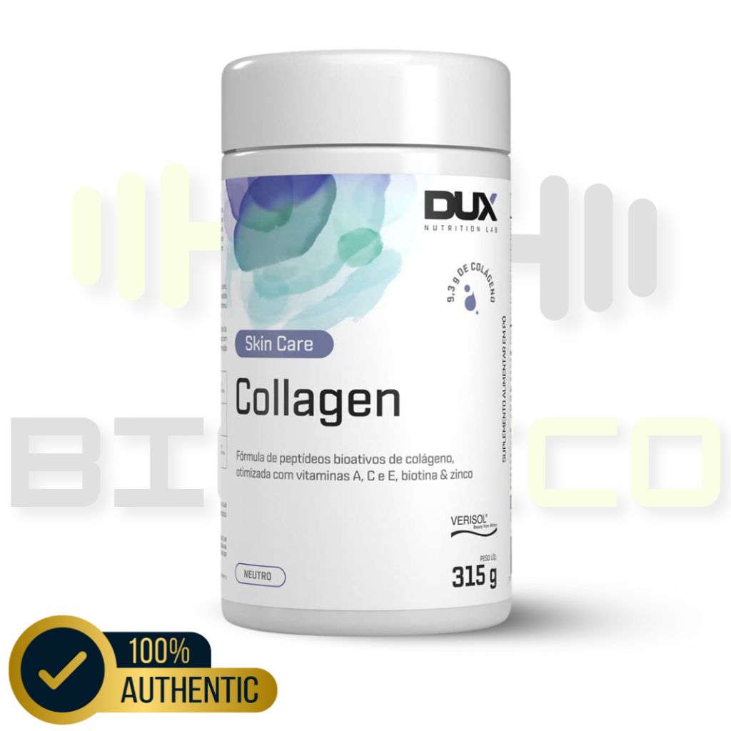Collagen Dux 330g - Colágeno Hidrolisado com Ácido Hialurônico e ...