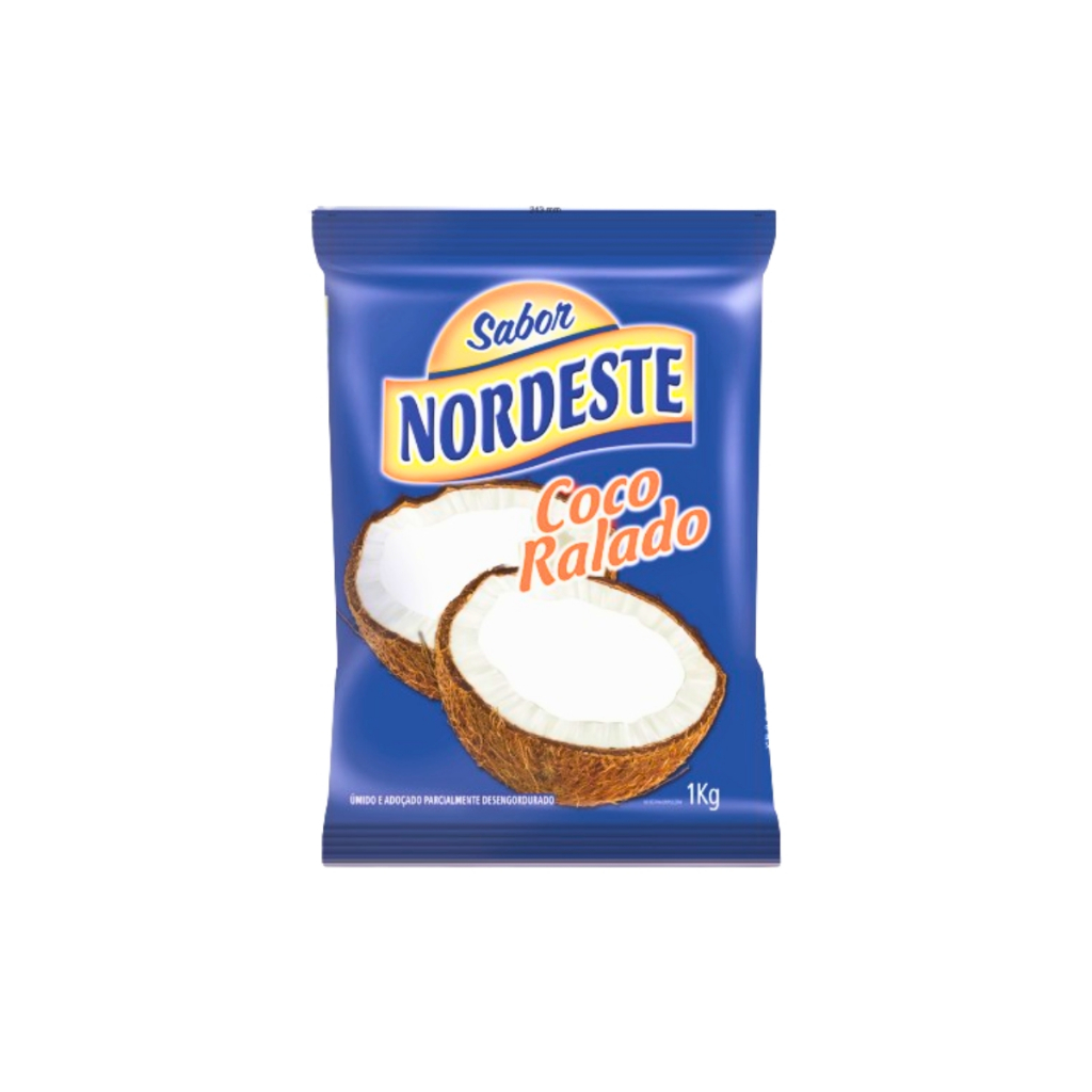 Coco do Vale Sabor Nordeste Coco Ralado Úmido e Adoçado 1kg – Coco para ...