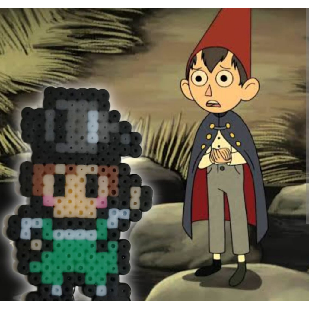 Over The Garden Wall Greg Chaveiro / Imã pixel art perler beads hama ...