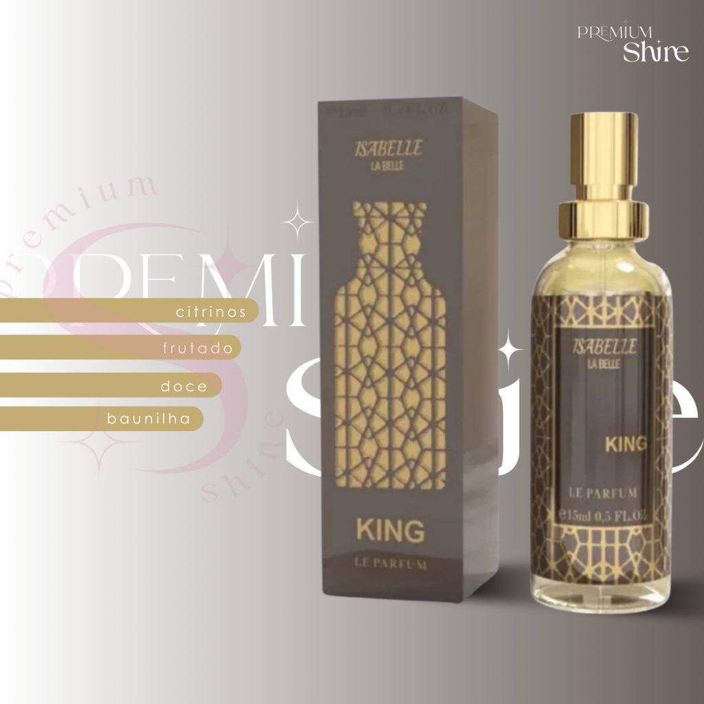 Perfume Bharara King Eau de Parfum - Isabelle La Belle 15ml | Shopee Brasil