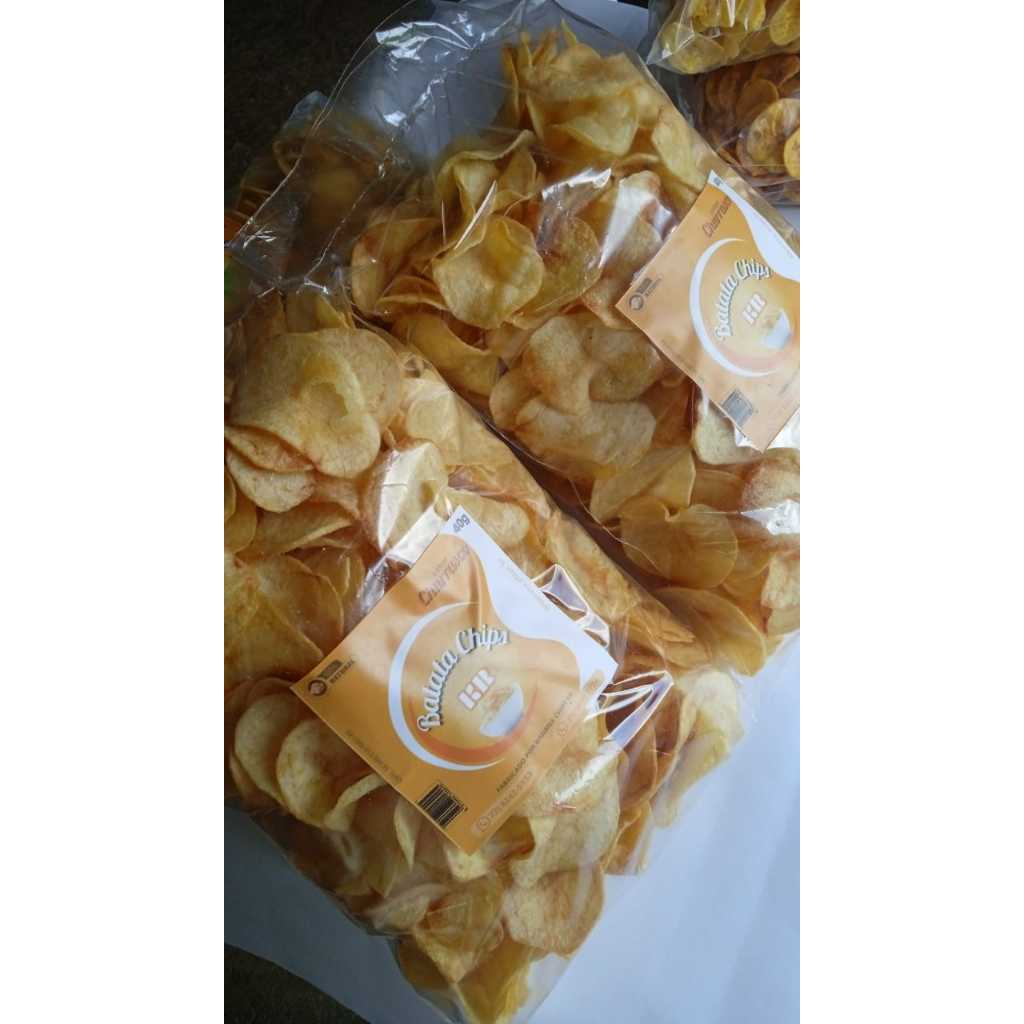 batata chips artesanal pacote com 250g | Shopee Brasil