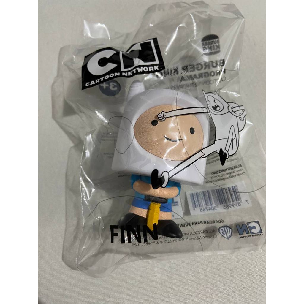 Coleção Cartoon Network - Burguer King 2025 - Bonecos Finn, Rigby, Bloo ...