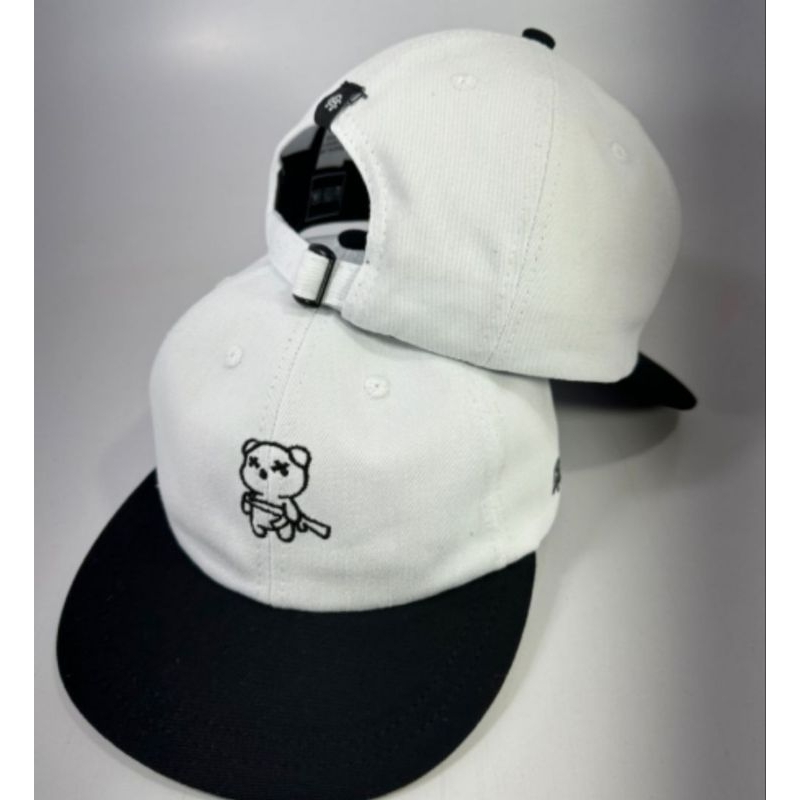 BONÉ SIX PANEL URSO (ABA FLEXÍVEL) | Shopee Brasil