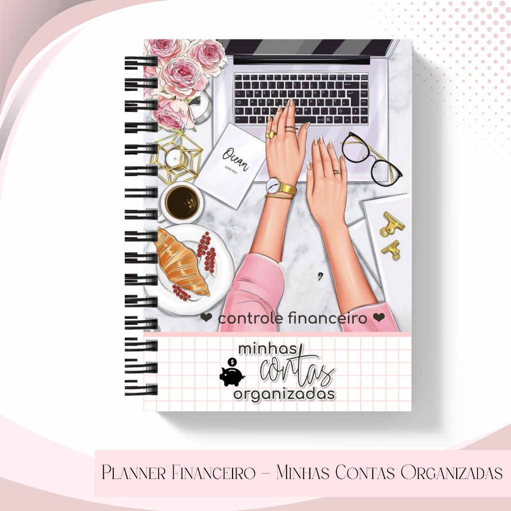 Planner Financeiro - Minhas Contas Organizadas | Shopee Brasil