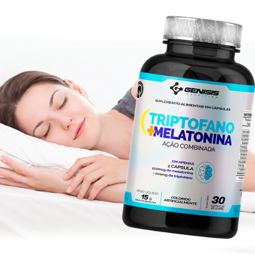 Melatonina L-Trip e Concentrado em 30 Cápsulas - Sono - Dormir ...