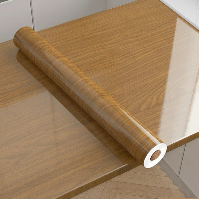 NOVO Papel Contact Adesivo Madeira Peroba Rosa Rolo 5 Metros Envelopamento Móveis Hot Sale ...