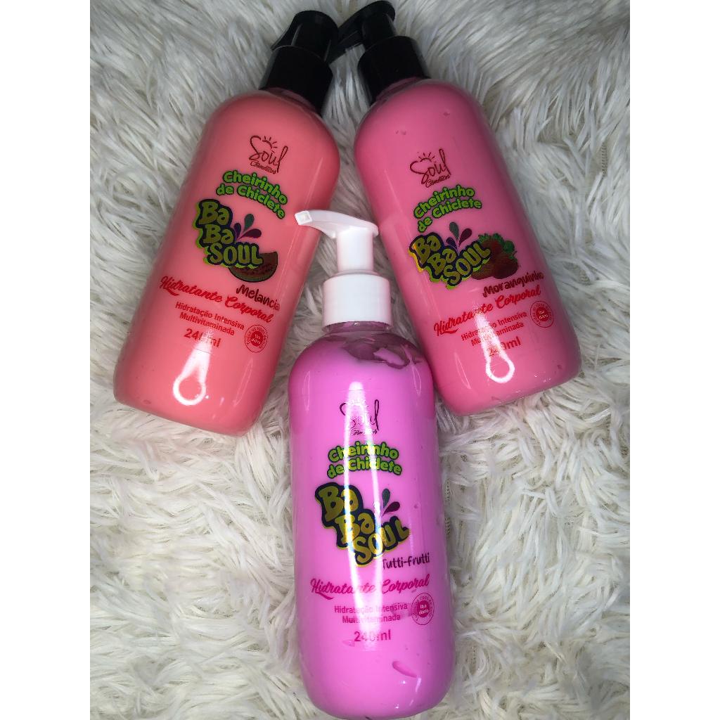 HIDRATANTE CORPORAL BABASOUL SOUL COSMÉTICOS 240ml | Shopee Brasil