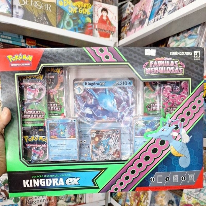 Box Kingdra EX Pokémon TCG Original Copag | Shopee Brasil