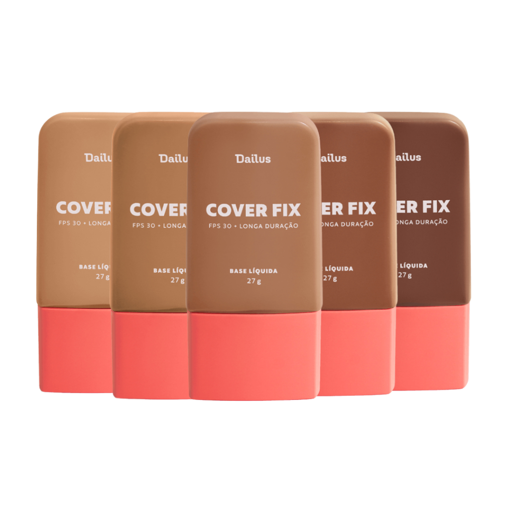 Base Líquida Cover Fix - Dailus 27g | Shopee Brasil