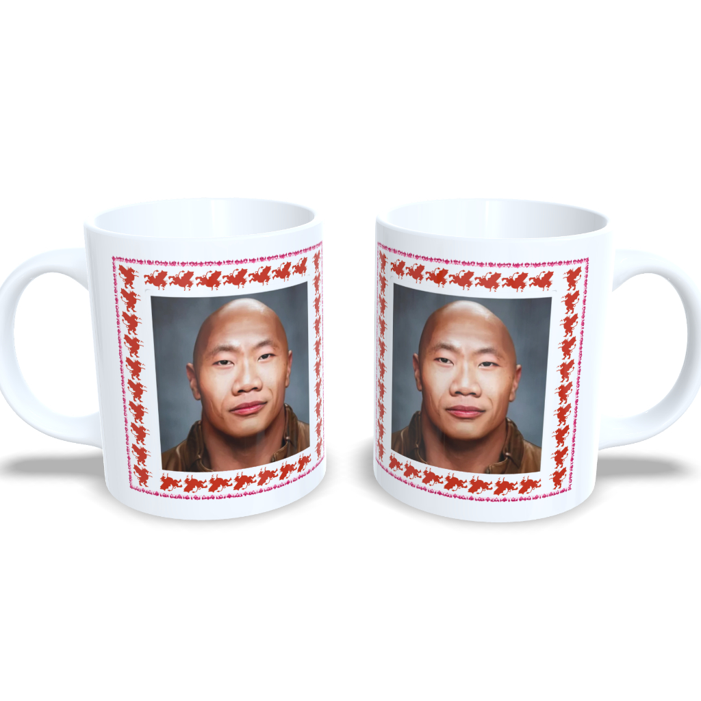 Caneca Meme - The Wok The Rock Tse - Presente - Social Credit Batle ...