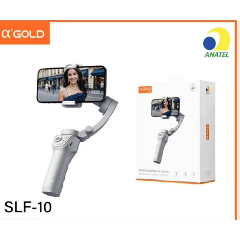 Gimbal Estabilizador Celular Dobrável Portátil 3 Eixo Tripé | Shopee Brasil