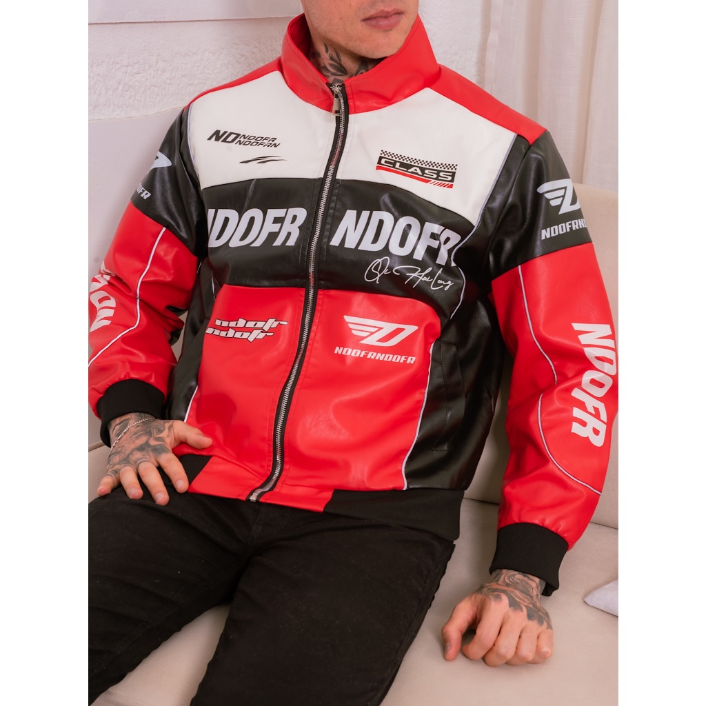 Jaqueta de Couro de Motocicleta de Moda Nova para Estilo de Namorado ...