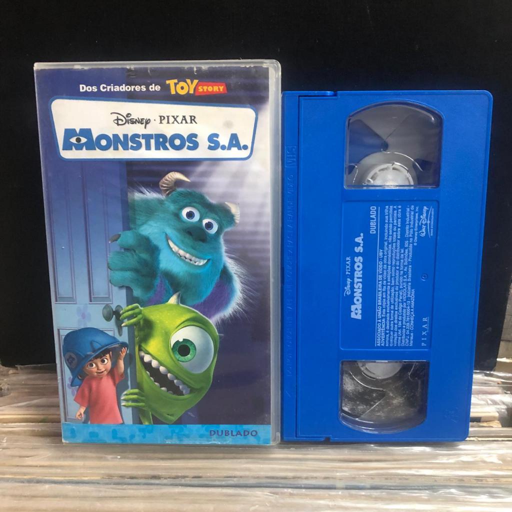 Monstros S. A VHS Fita W | Shopee Brasil