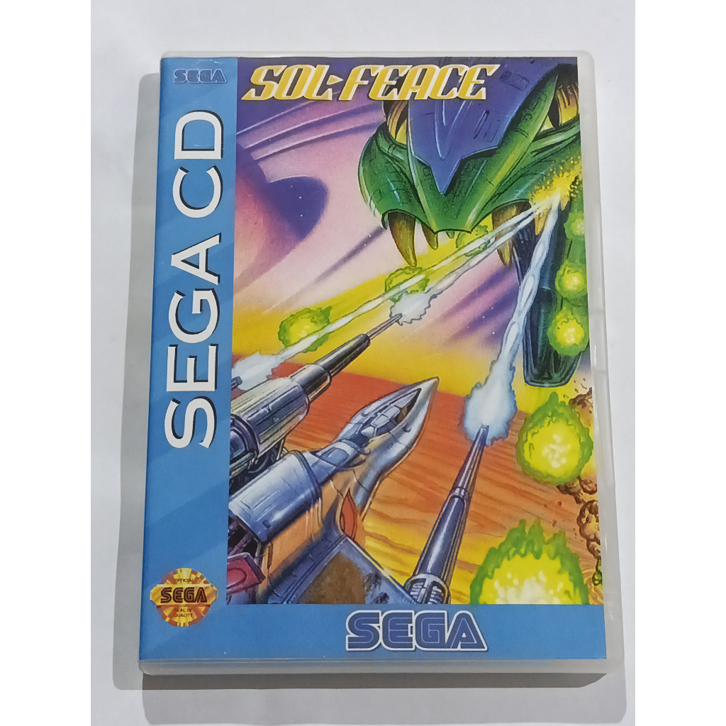 Sol-Feace p/ SEGA CD Original Americano | Shopee Brasil