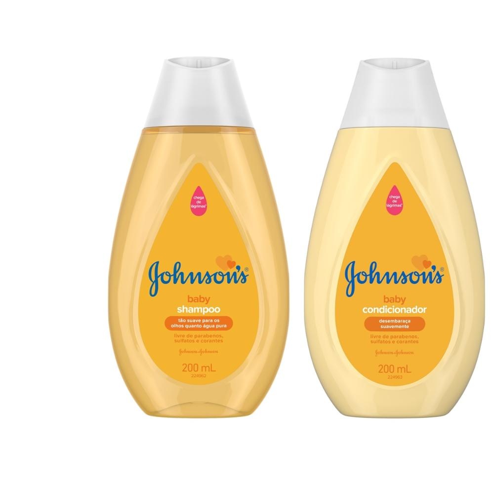 Kit Condicionador Johnson's Baby Regular + Shampoo Johnson's Baby ...