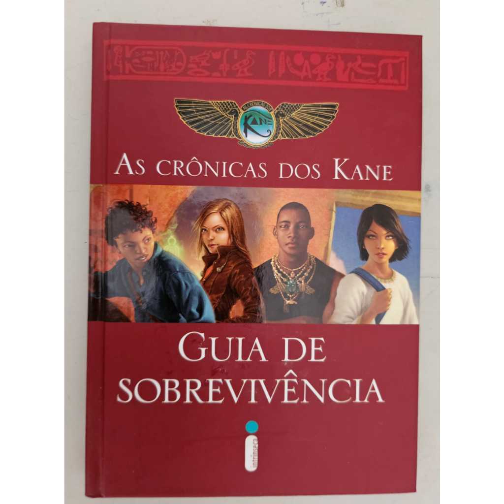 As crônicas dos Kane: Guia de sobrevivência de Rick Riordan | Shopee Brasil