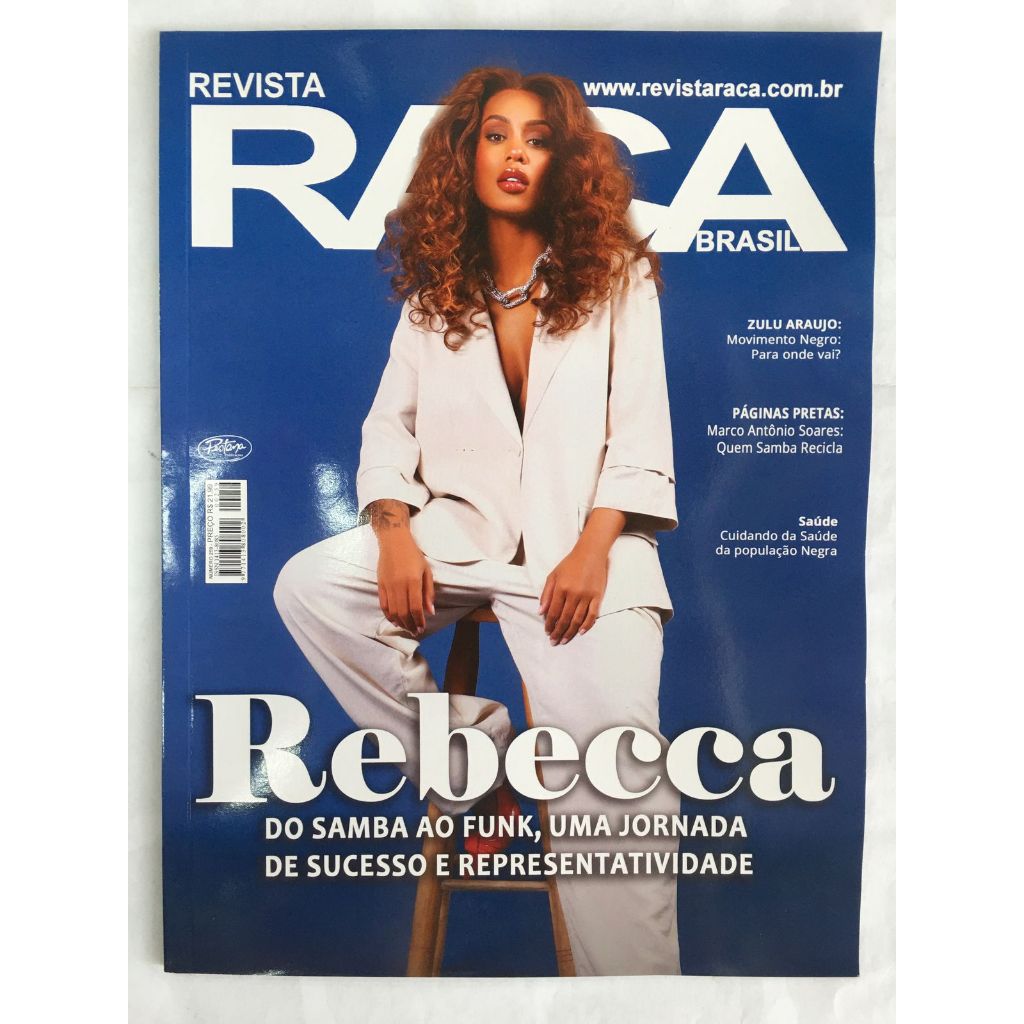 Revista Raça Brasil 259 Março 2025 Rebecca | Shopee Brasil