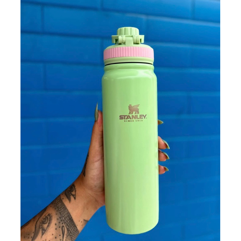 Garrafa Stanley Térmica Academia 1000 ML Blogueirinha | Shopee Brasil