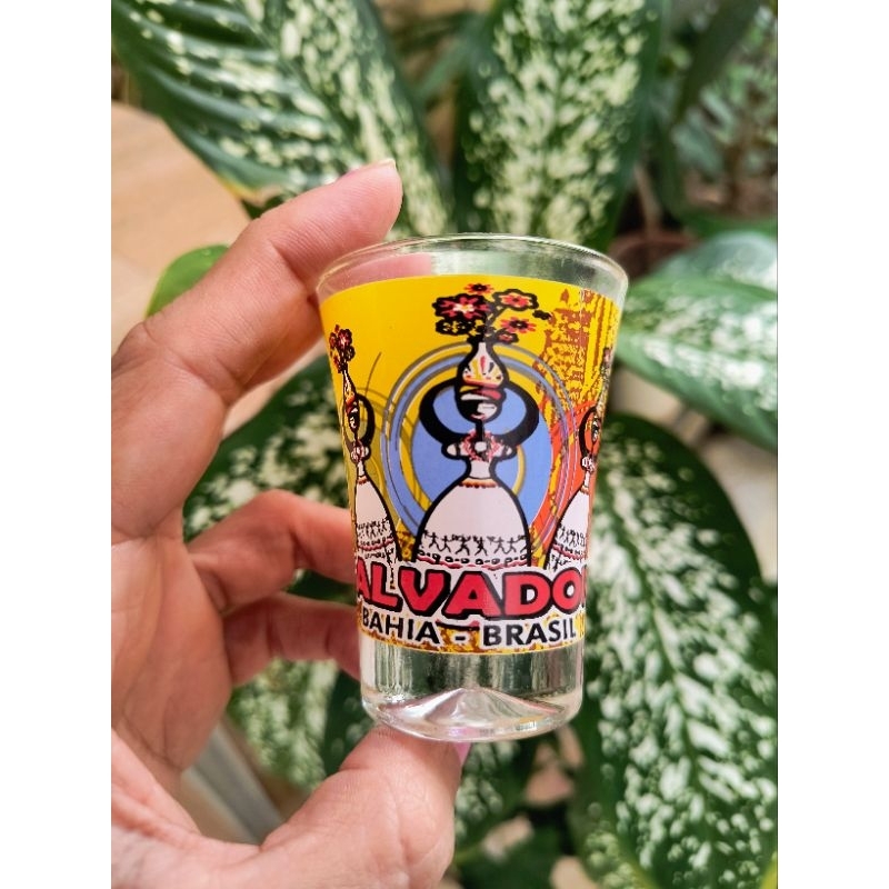Copo de Dose Vidro Shot Copinho Aperitivo Lembrança da Bahia Tequila ...