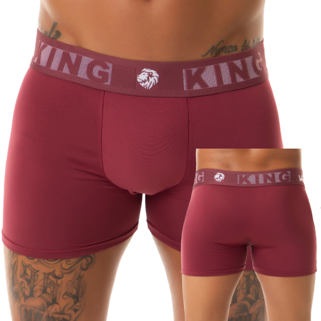 Kit 5 Cueca Boxer Adulto Microfibra Direto Fábrica Original King Boxers Atacado 307 | Shopee Brasil