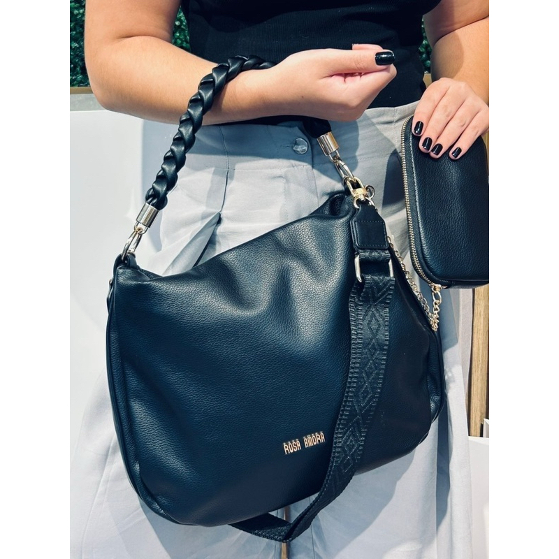 Bolsa de ombro feminina média Rosa Amora alta qualidade | Shopee Brasil