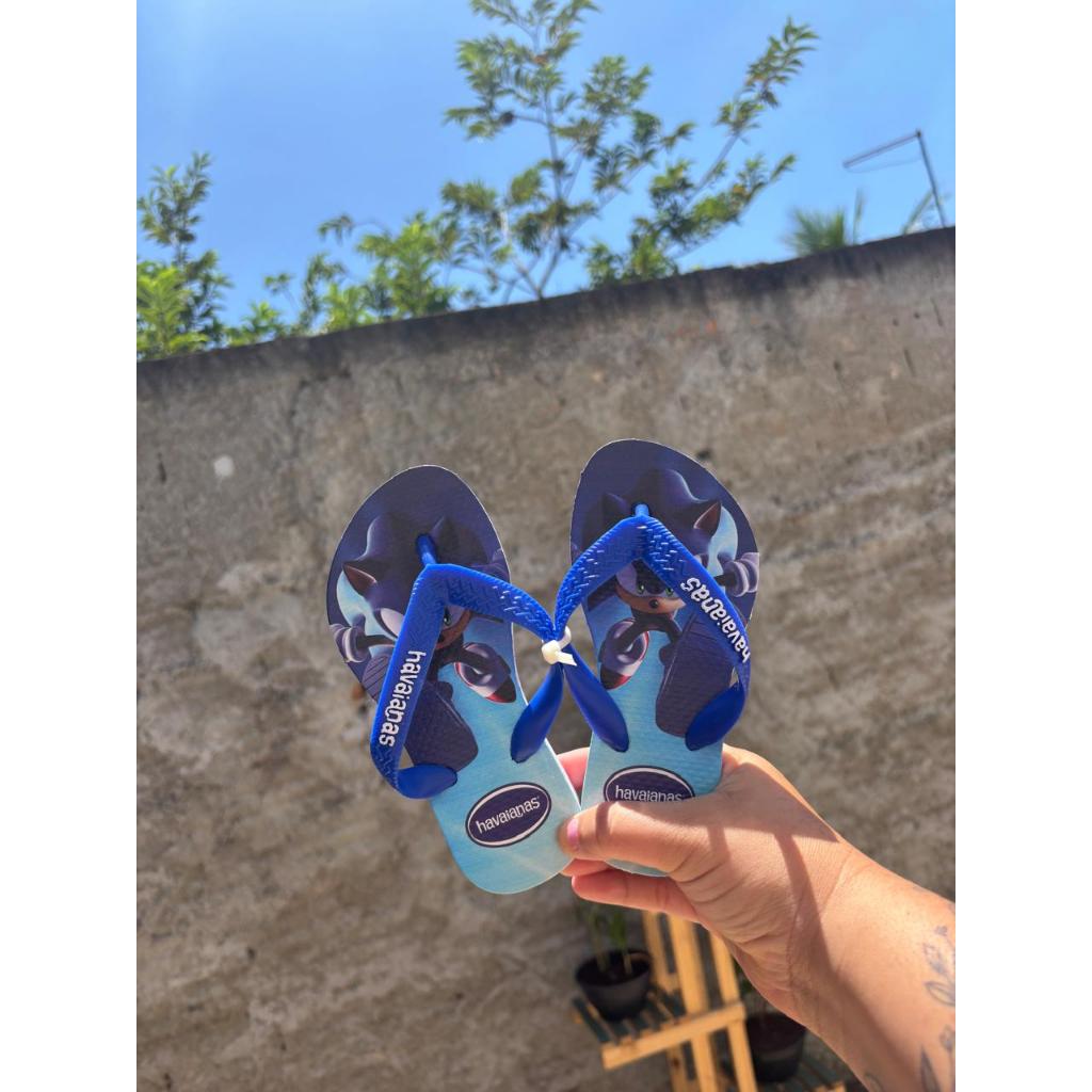 Havaianas Sonic bluey infantil | Shopee Brasil
