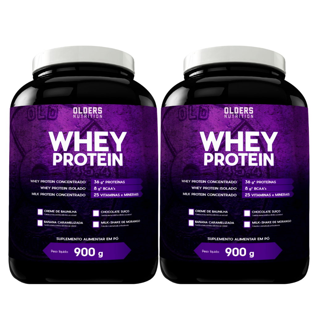 Whey Protein Olders: Seu Aliado no Crescimento Muscular | Shopee Brasil