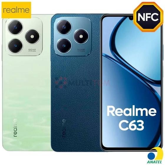 Celular Smartphone Realme C63 Dual SIM 4G Global 256GB 8RAM Versão ...