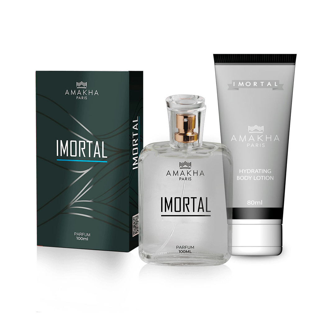 Kit Essencial Imortal - Perfume masculino 15ml + 100ml | Amakha Paris ...