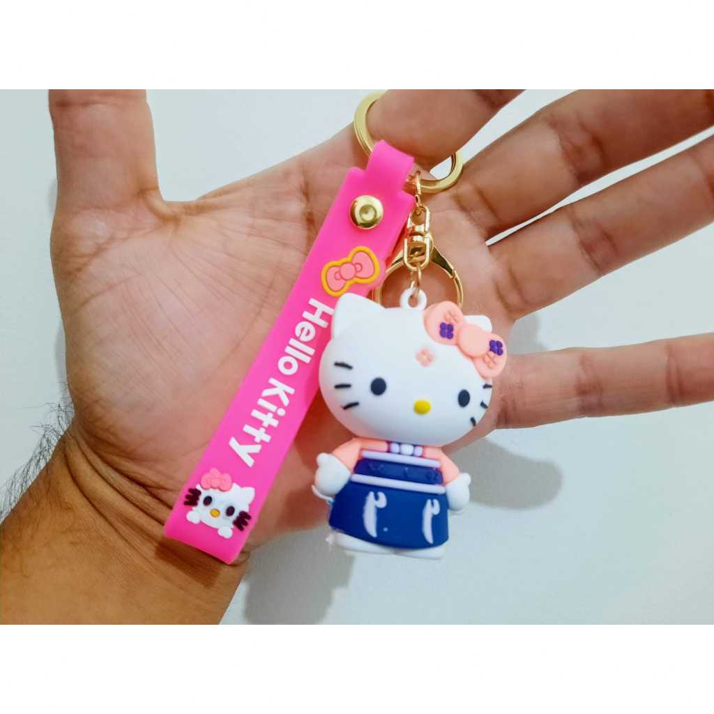 Chaveiro emborrachado da Hello Kitty | Shopee Brasil