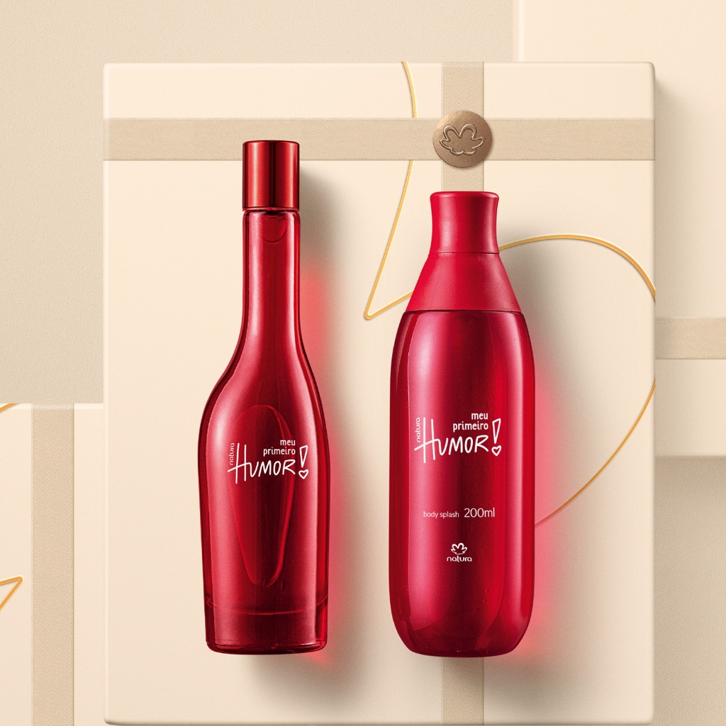 Meu Primeiro Humor Presente Natura (2 produtos) | Shopee Brasil