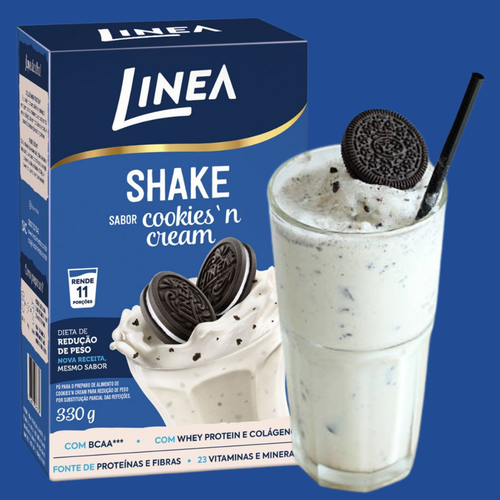 Shake Em Pó Linea Cookies'n Cream Redução De Peso Premium 330g | Shopee ...