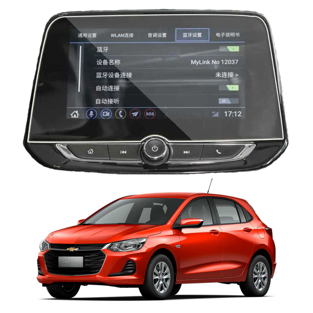 Pelicula de Vidro Protetora de Multimidia Original Chevrolet GM ONIX ...