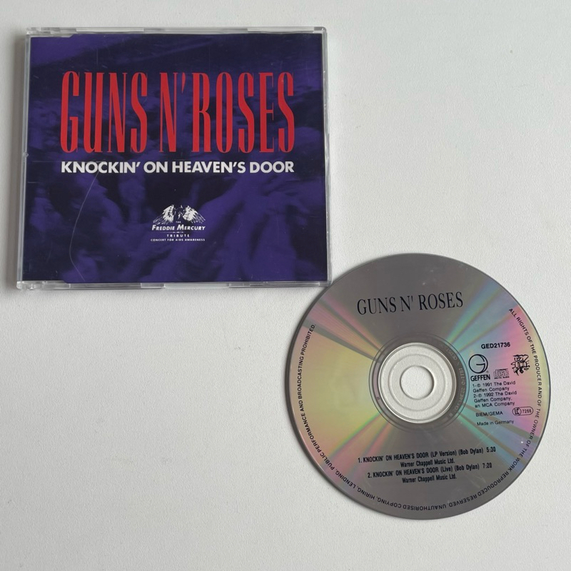 Guns N' Roses Knockin On Heaven's Door Cd Single Importado | Shopee Brasil