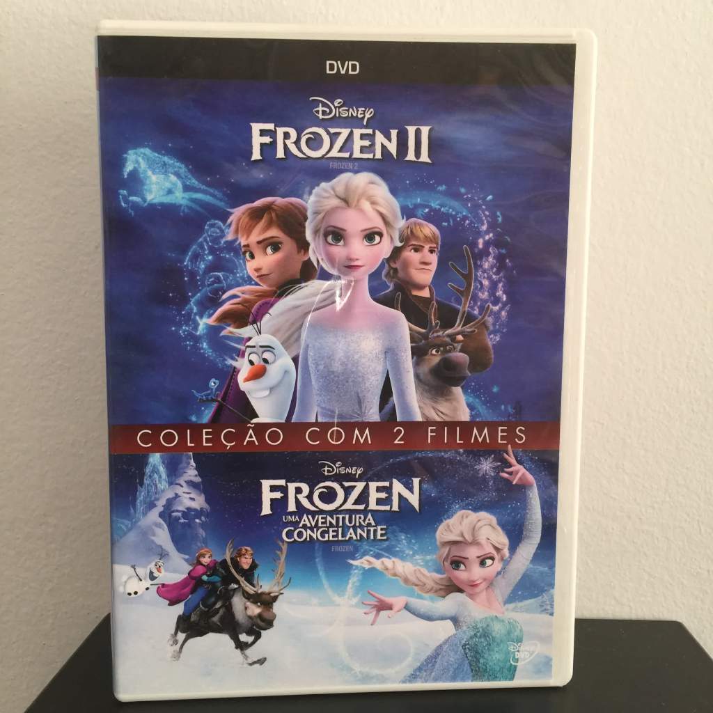 DVD Duplo : Frozen/ Frozen II | Shopee Brasil