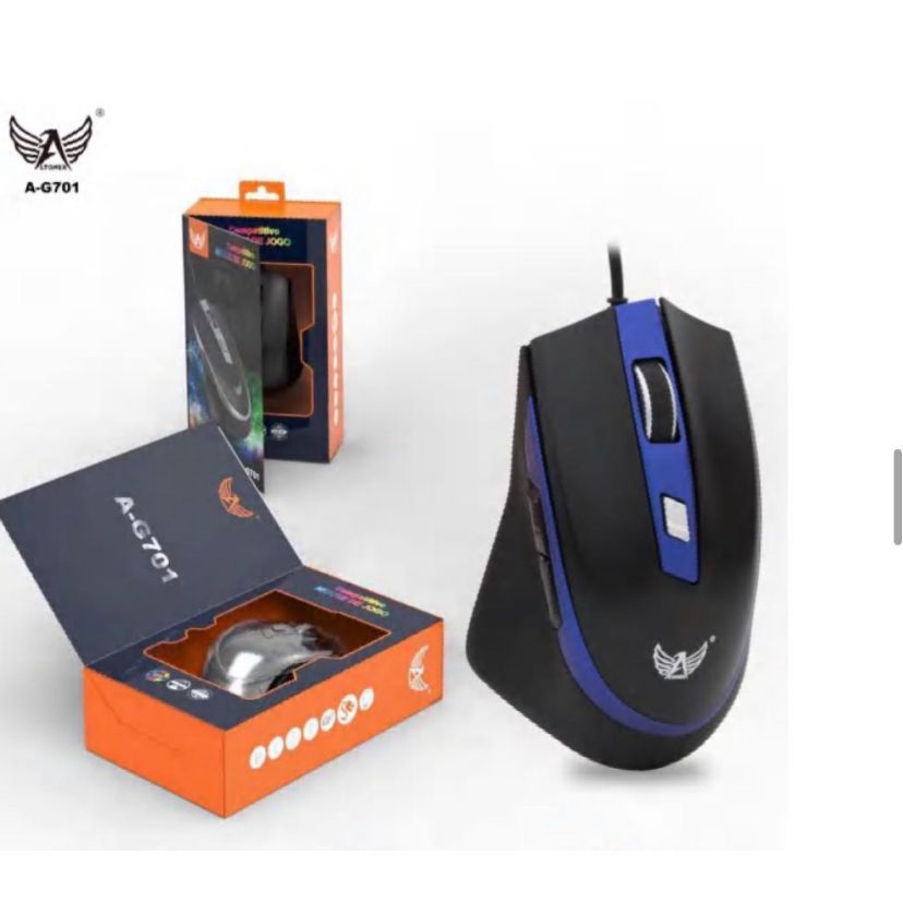 Mouse Gamer Altomex A-G701 3600 Dpi 1,5 Metros - Panda | Shopee Brasil