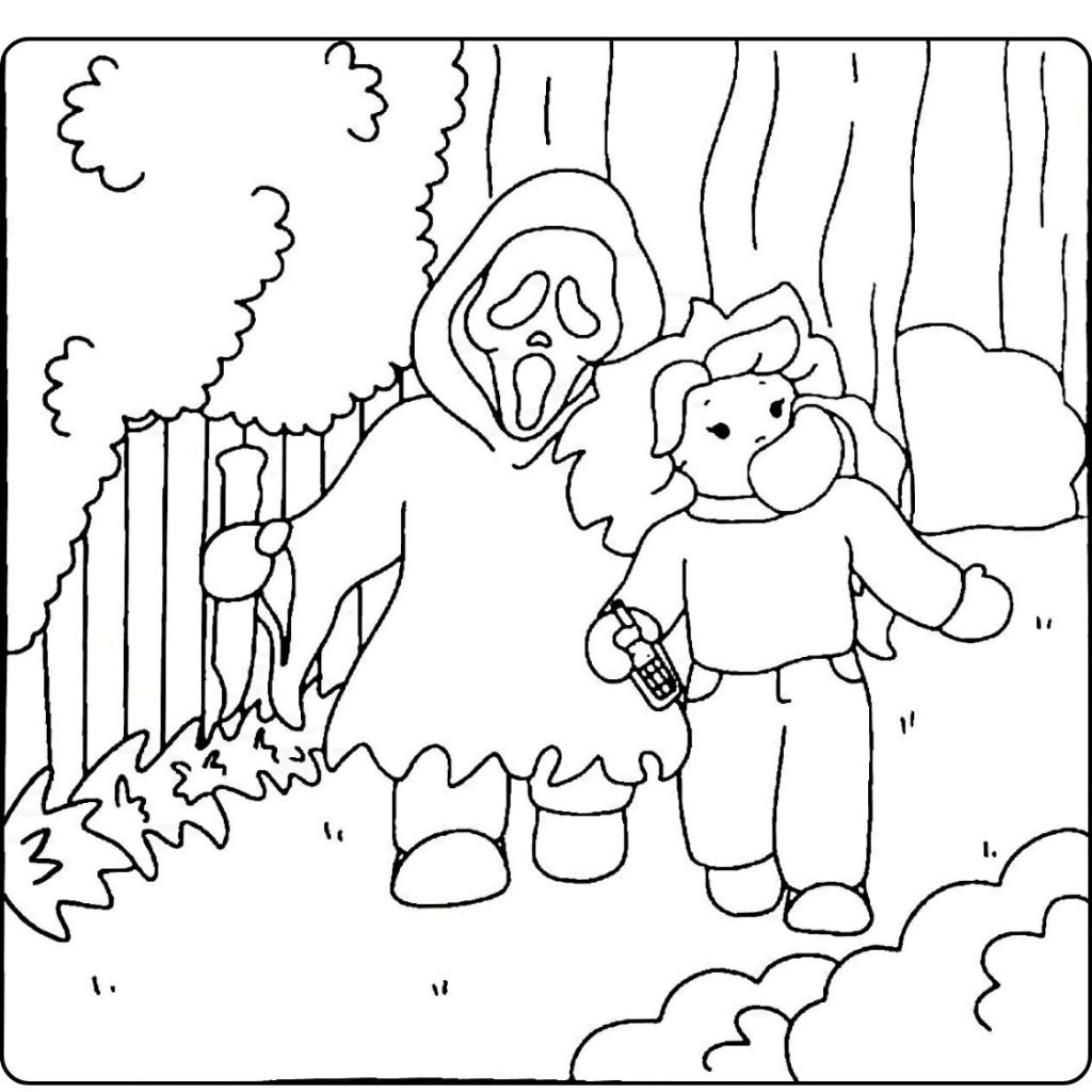 Just chilling & killing - 24 Desenhos para colorir em FOLHAS SOLTAS ...