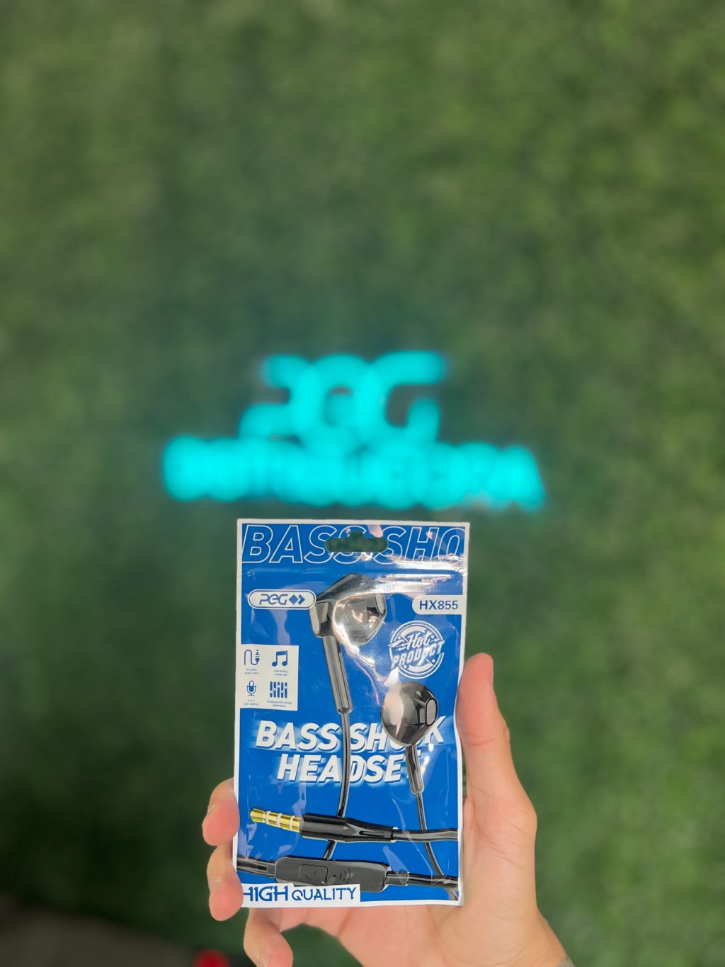 Fone Ouvido P2 Bass Shock Headset Peg Hx855 | Shopee Brasil