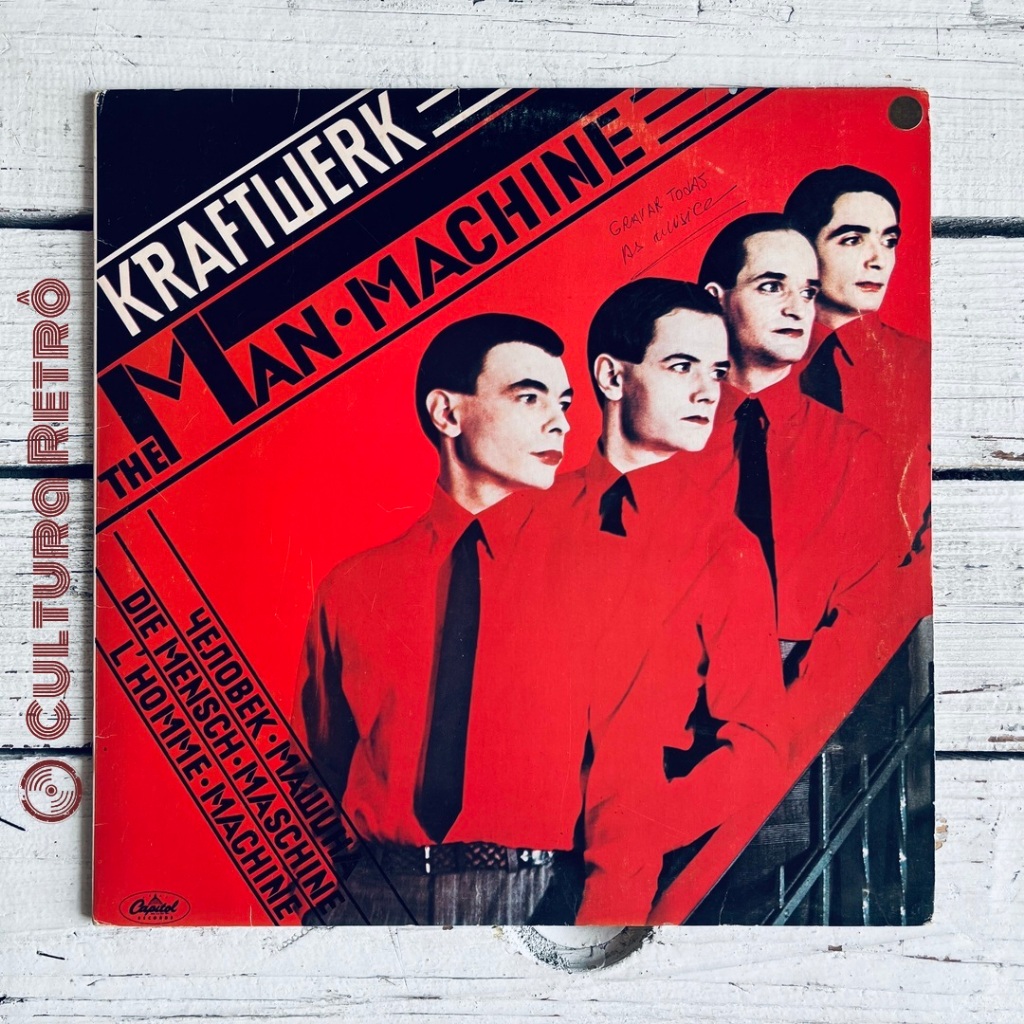 LP MAN MACHINE KRAFTWERK 1985( EXCELENTE/ ENCARTE) THE MODEL | Shopee ...